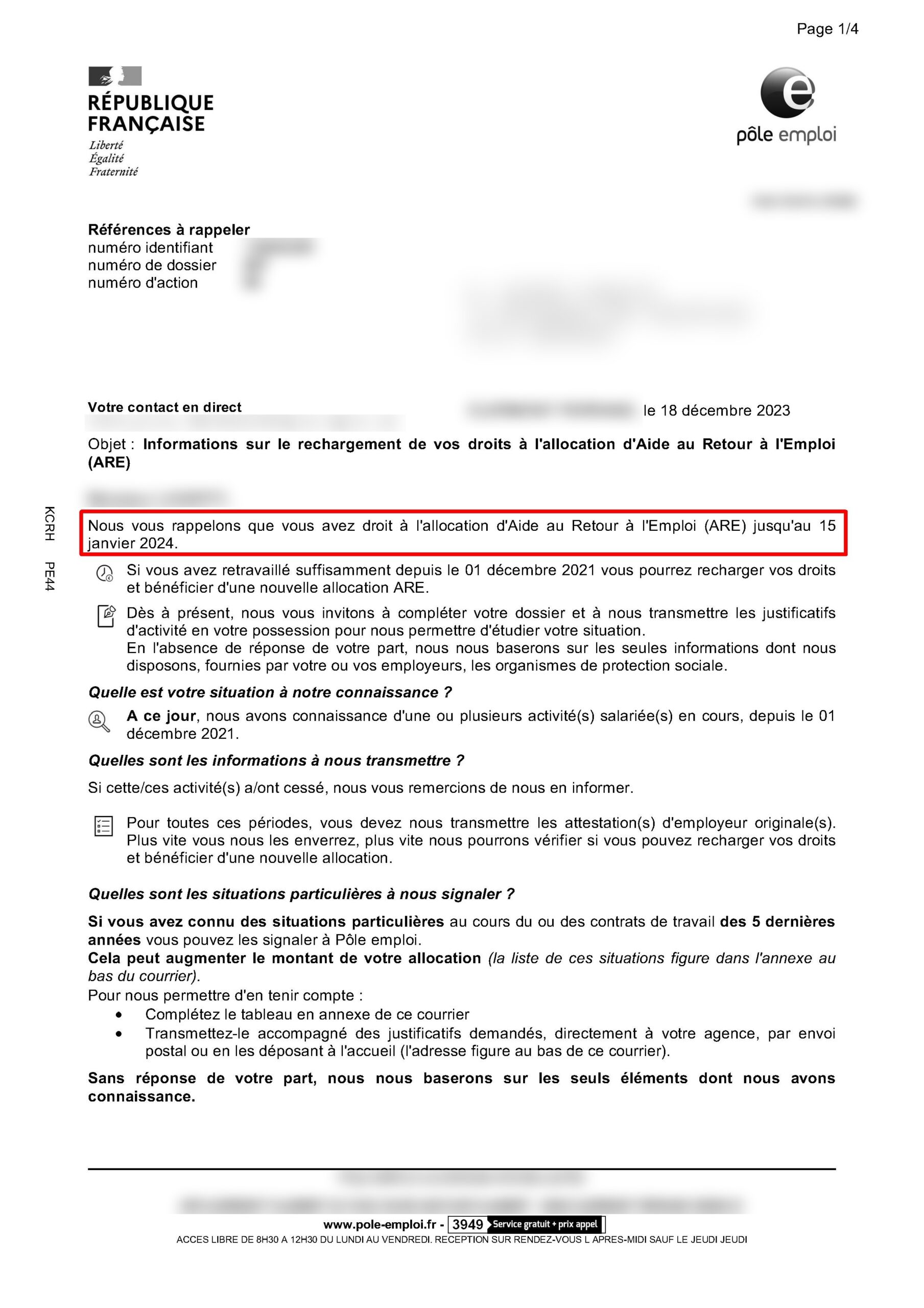 fin des indemnités chômage : l’impossible déblocage d’un PERCO tenu par ...